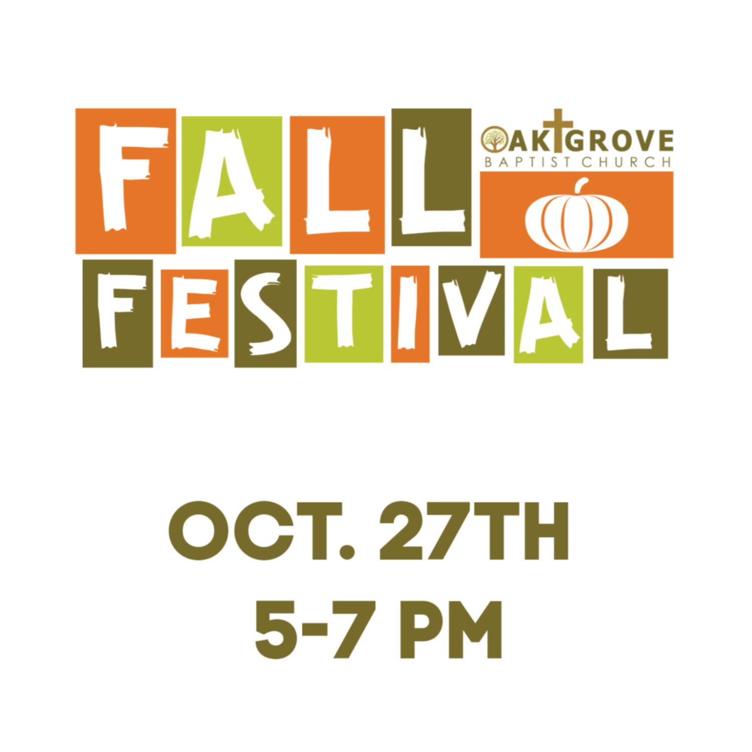 Fall Festival @ Seeker Springs - Oak Grove Baptist Church (Okaloosa, LA)