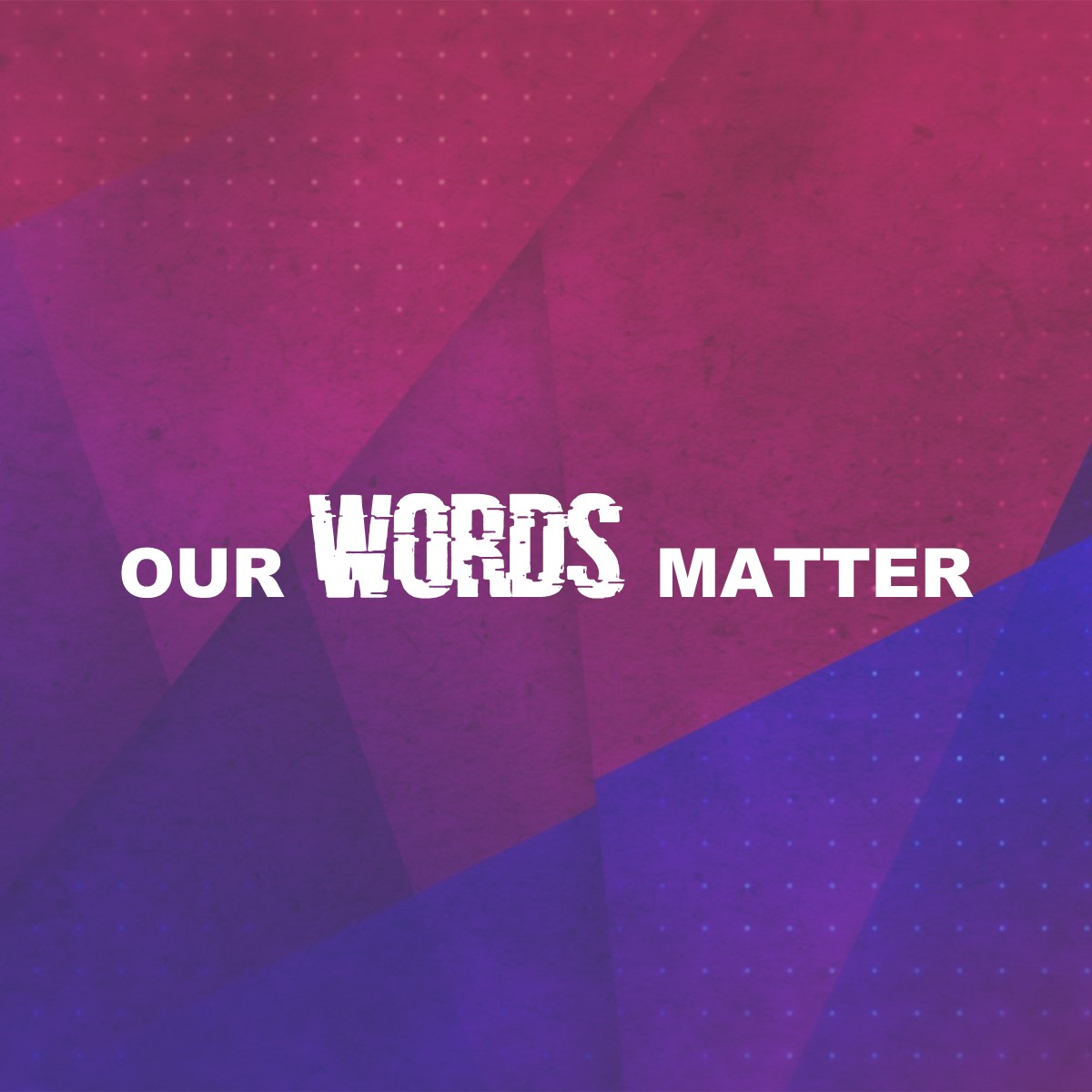 Our Words Matter Pt.1 - Oak Grove Baptist Church (Okaloosa, LA)